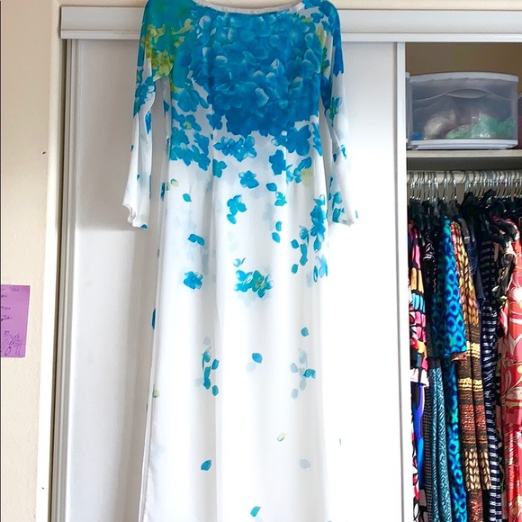 Dresses | Super Sexy Sheer Flower Ao Dai Custom Made | Poshmark